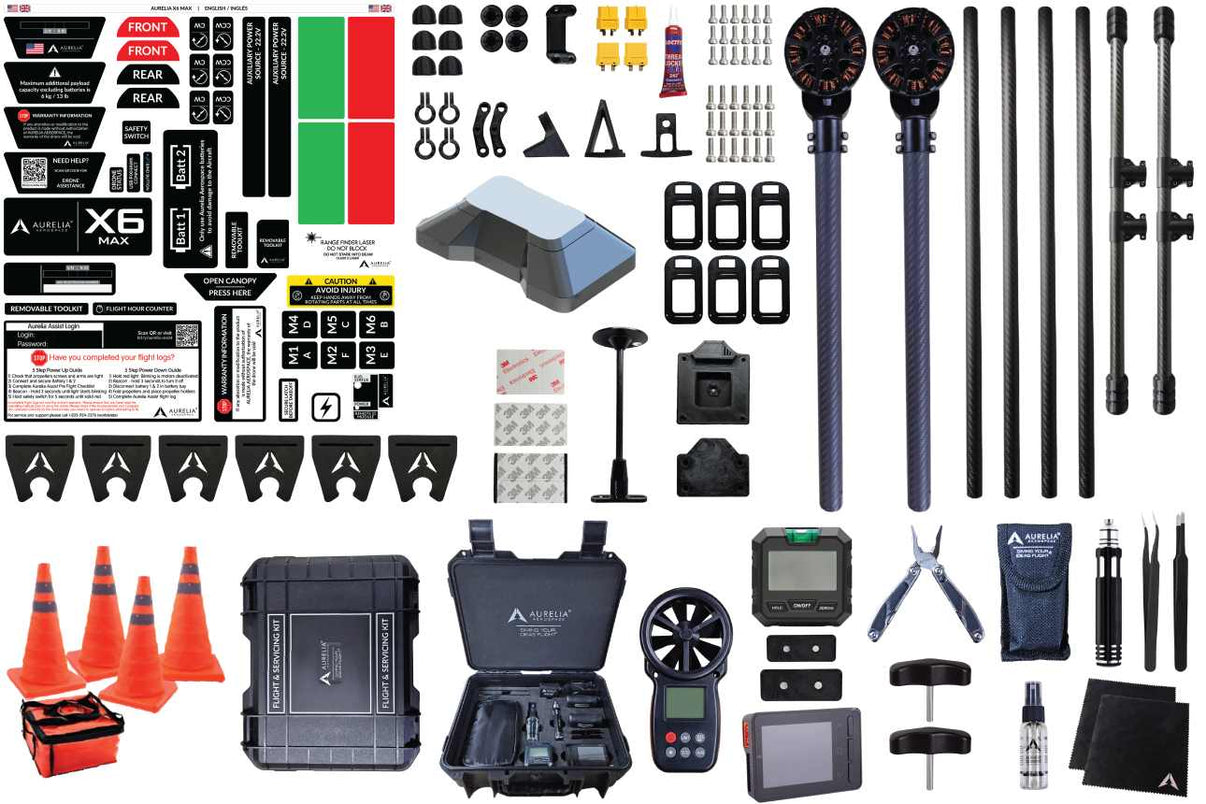Aurelia X6 MAX Flight Operations & Maintenance Kit – Aurelia Aerospace